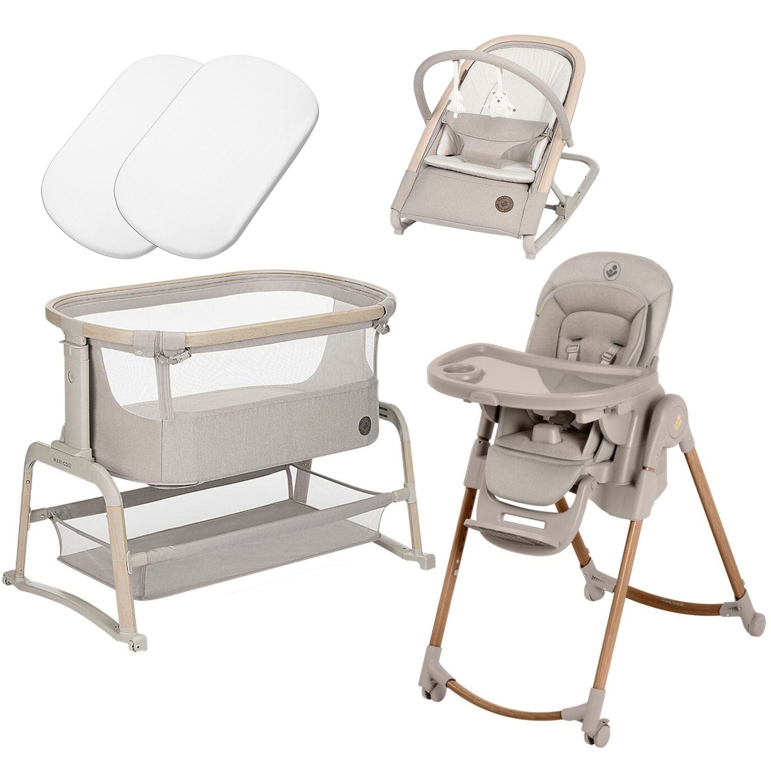 Maxi-Cosi Home Complete Bundle in Classic Beige